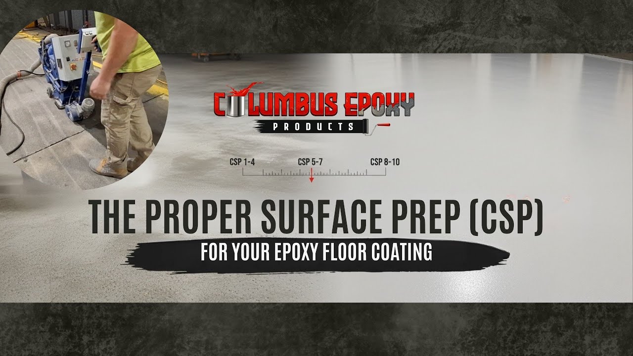 How To Achieve The Perfect Concrete Surface Profile (CSP) For Epoxy ...